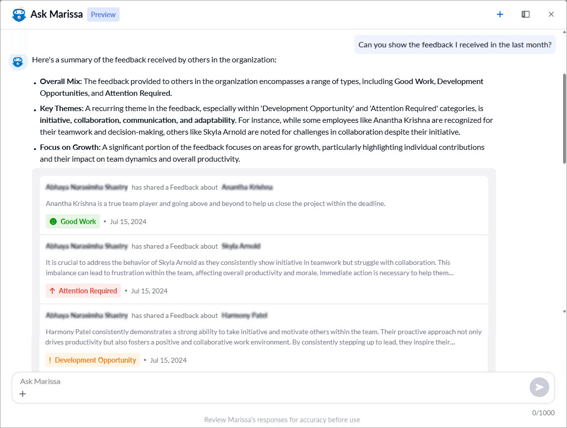 Getting started with feedback agent